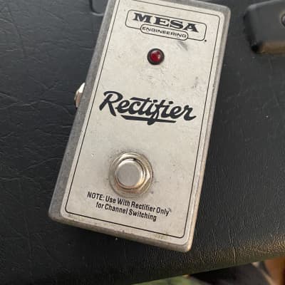Mesa/Boogie Rectifier Footswitch Silver | Reverb