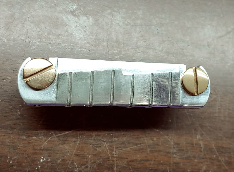 PRS Paul Reed Smith Polished Aluminum Tailpiece Bridge USA | Reverb