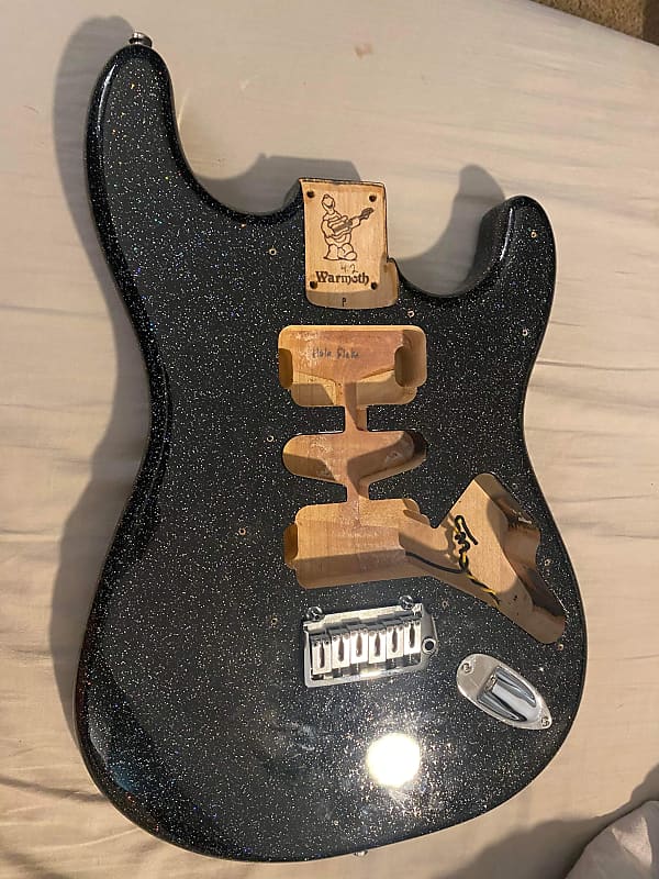 Warmoth Strat Body Holo flake | Reverb