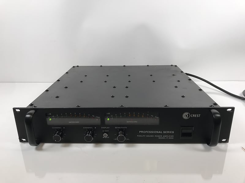 Crest P 3500 P3500 Power Amp Amplifier | Reverb