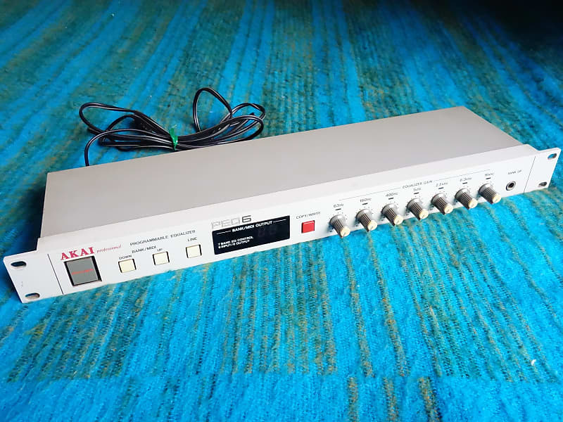 Akai professional PEQ6 Midi Programmable Equalizer - G155 | Reverb