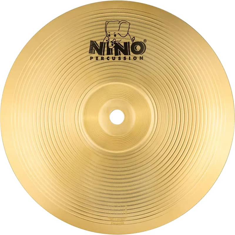 NINO® Percussion Single Brass Cymbal | 8" | Reverb