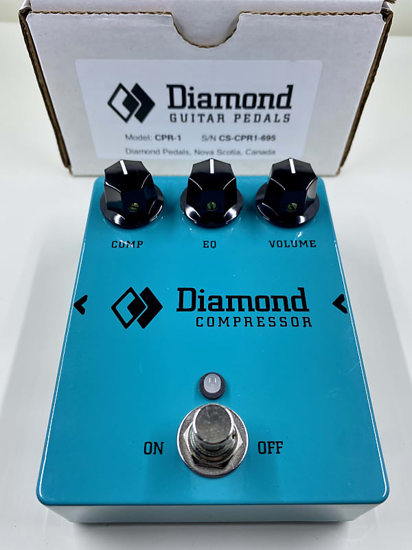 Diamond Compressor CPR-1 Teal custom (Free shipping) | Reverb