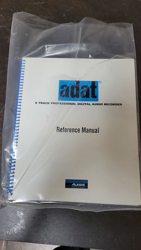 Alesis adat Reference Manual - Black face adat 1992 - White | Reverb