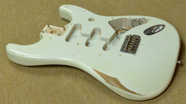 Fender '60s Road Worn Stratocaster Body w/trem - 2008 - Aged | Reverb