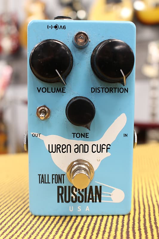 Wren & Cuff Tall Font Russian 'Creamy Mod' Used | Reverb