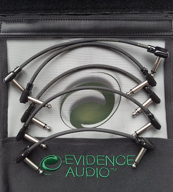 Evidence Audio ESP plug BlackRock cable 5 x 20 cm Patch Kit | Reverb