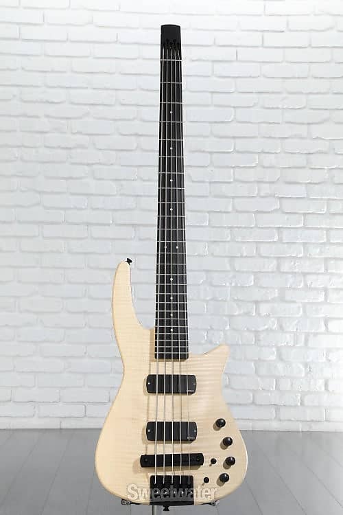 NS Design CR5 Radius Bass Guitar - Natural Satin (CR5BGNASd1) | Reverb