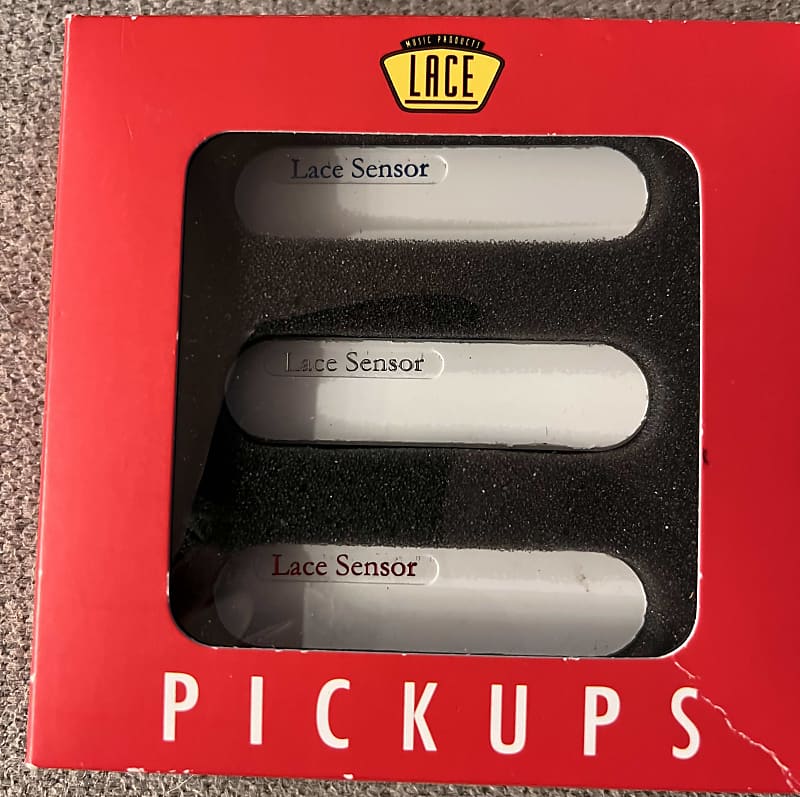 Lace Sensor Lace Sensor Blue-Silver-Red 3-Pack S-S-S Pickup | Reverb