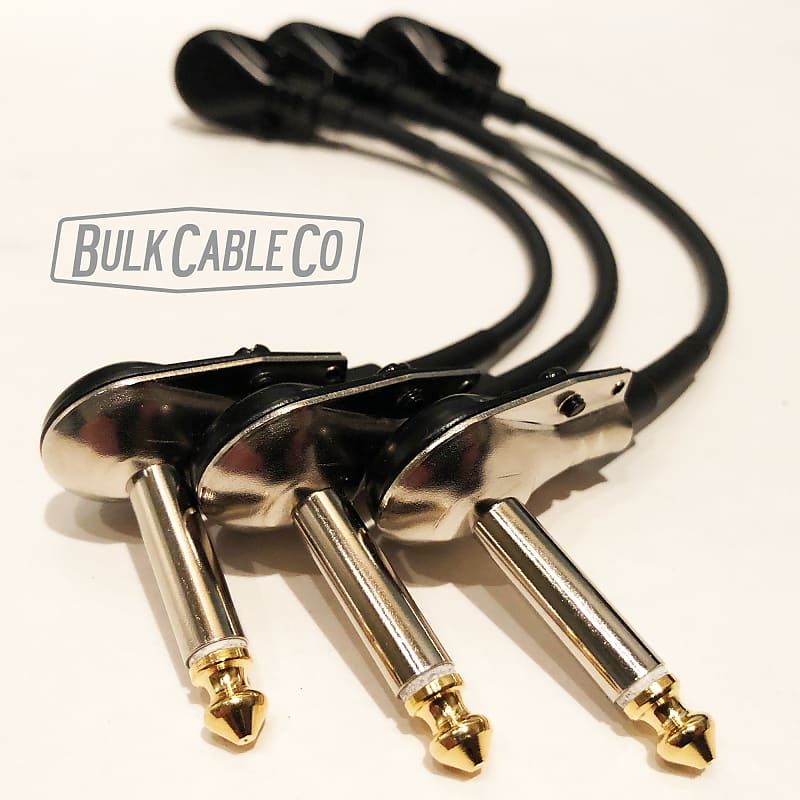 Pedal Board 6" Patch Cables - 3 Pack - George L's | Reverb Australia
