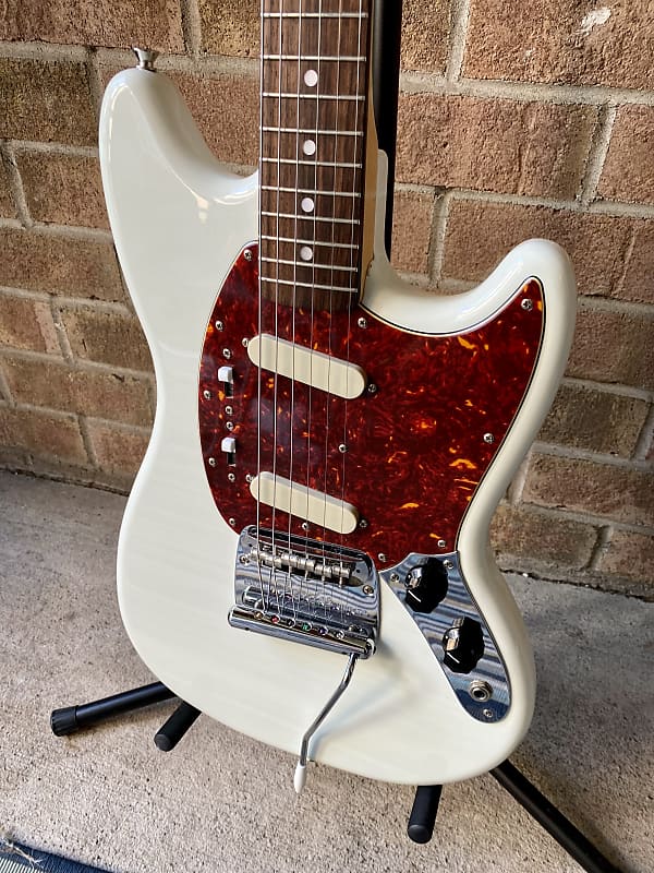 Fender Mustang Traditional 60’s MIJ Japan Olympic White | Reverb