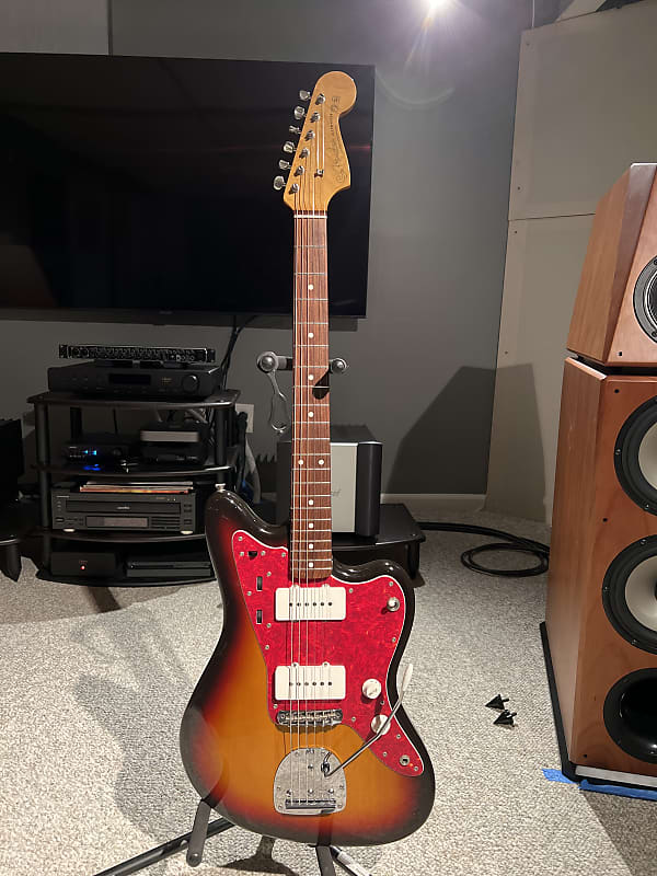 Fender Japan Jazzmaster 1998 - Sunburst 62 Reissue | Reverb