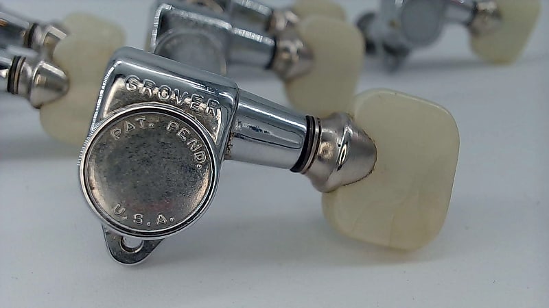 Grover Vintage 6 In Line Tuners | Reverb