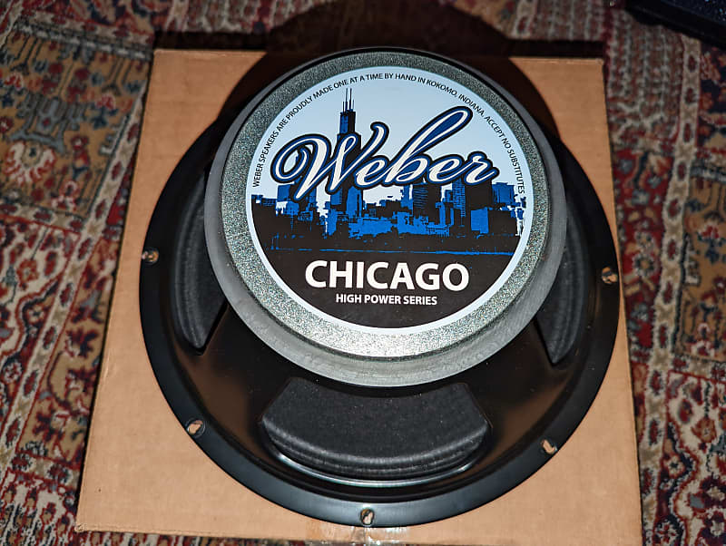 Weber Chicago 12" Ceramic 8 ohm Guitar Speaker | Reverb