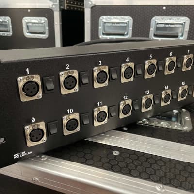 CBI Cables 16 Ear Splitter Snake Box Rack w/ 5ft/30ft | Reverb