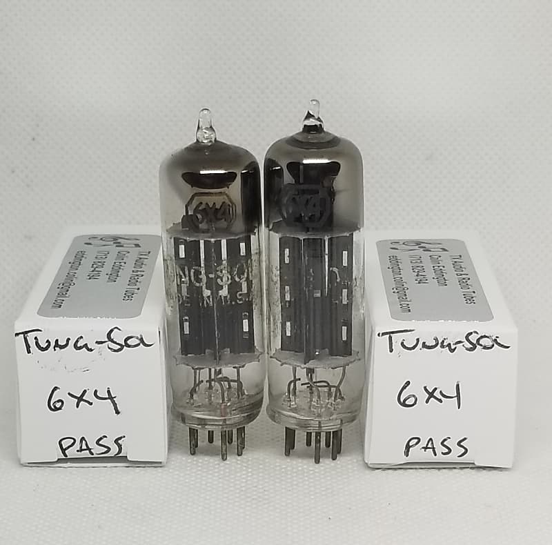 Tung-Sol 6X4 Matched Pair NOS Rectifier 6X4 EZ90 | Reverb