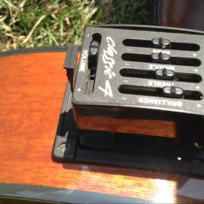 Cort nylon Strung thin line Hybrid Classical CEC5 Fishman Pu. | Reverb