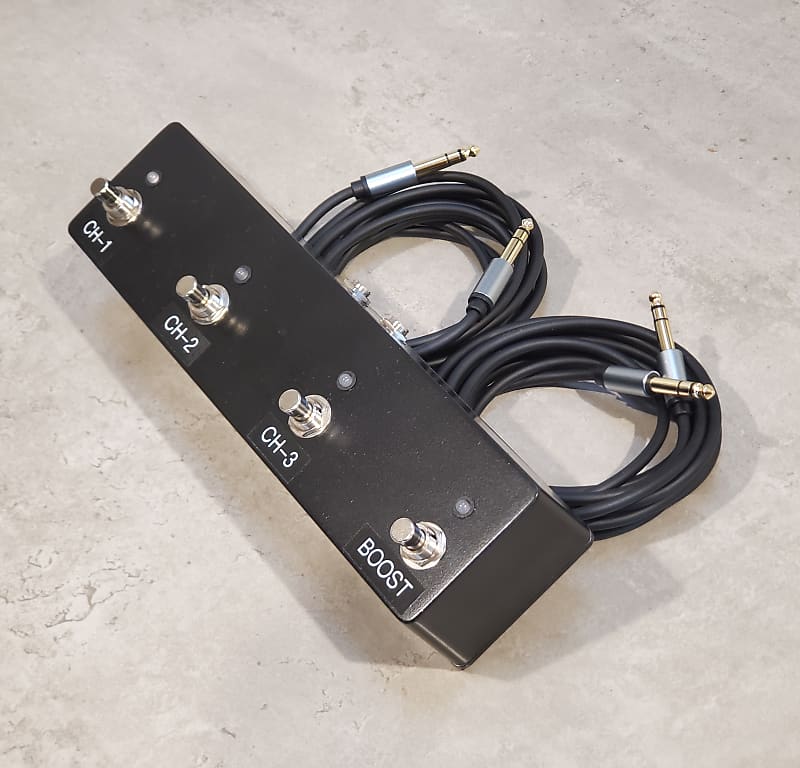 Custom Footswitch for Bogner Ecstasy 3534 w/ Cables - | Reverb