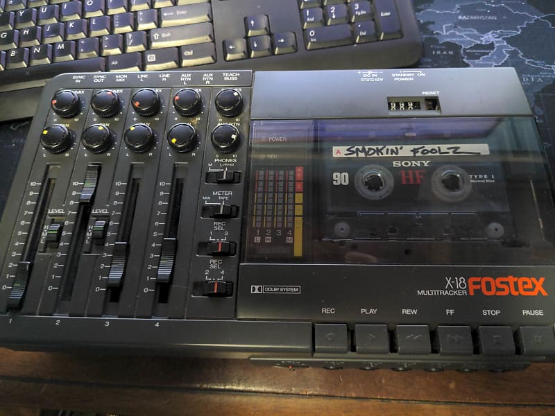 Fostex X-18 Multitrack Cassette Recorder | Reverb