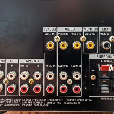 Vintage Sony STR-DE415 AM/FM Stereo Receiver - Dolby ProLogic | Reverb