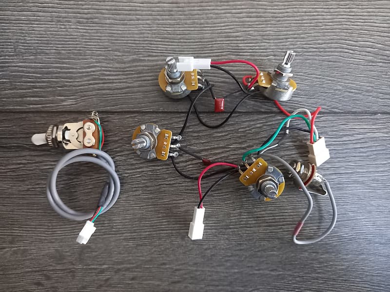 Epiphone Les Paul Custom CTS Pots LP Wiring Harness | Reverb UK