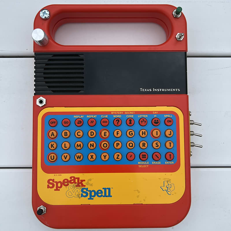 Hive Mind Synthesis Circuit Bent Speak and Spell Unit PB234B | Reverb
