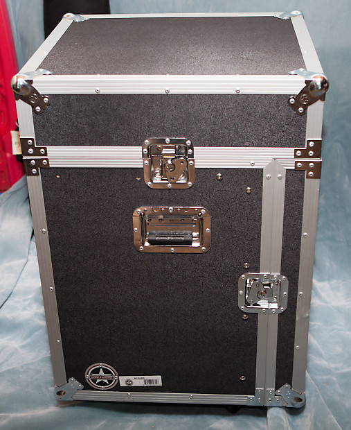 2009 RoadRunner M12URR Black Rolling Mixer/Rack Road Case | Reverb