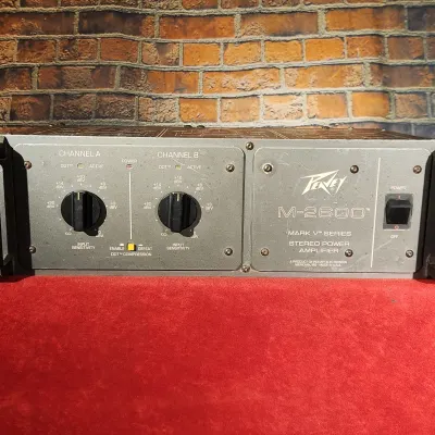 Peavey M-2600 Mark V Series Stereo Power Amplifier | Reverb