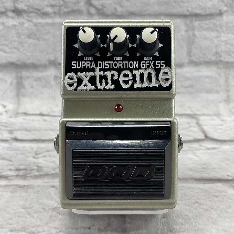 Used: DOD Supra Extreme GFX 55 Distortion Pedal | Reverb