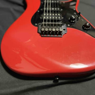 Fernandes FR-55 Revolver 1990s - Red/Black with Soft case | Reverb