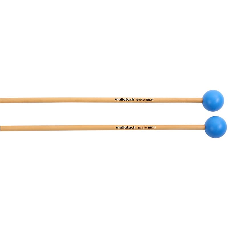Malletech Bob Becker Xylophone Mallet - Medium Bright Blue | Reverb