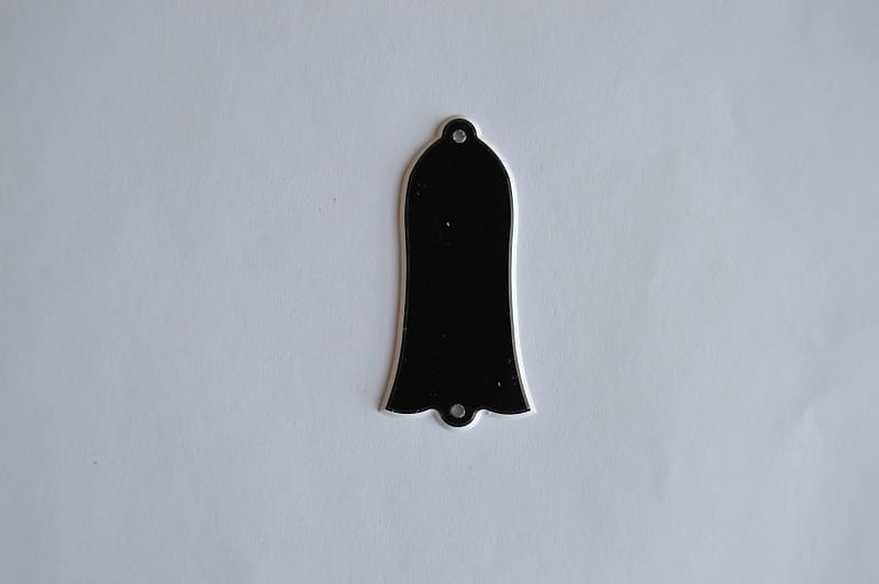 2-ply Plain Black Bell Truss Rod Cover for Gibson SG/Les | Reverb