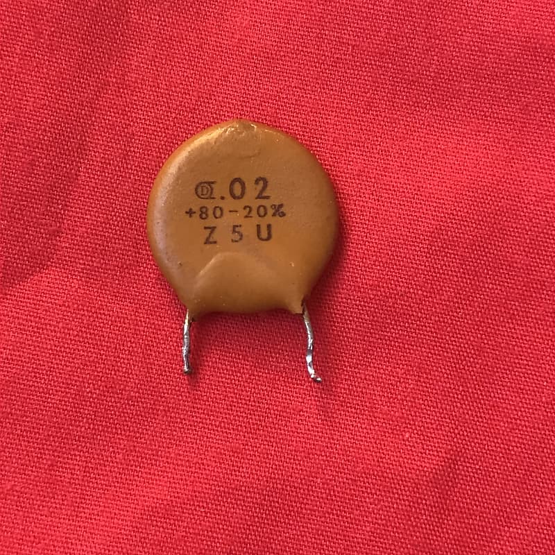 Circle D .02 uF Capacitor Ceramic Disc Type Z5U | Reverb Australia
