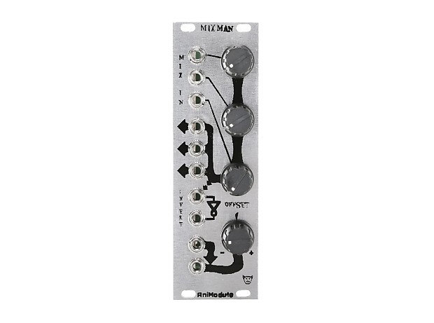 AniModule Mixman 3-Channel Mixer Modular EURORACK - NEW - | Reverb