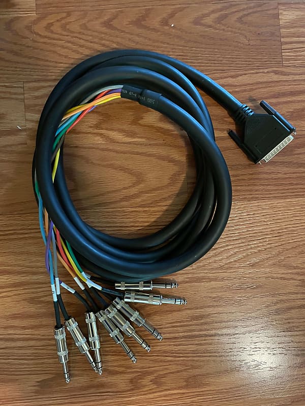 DB25 to Balanced TRS Heavy Duty Cable 10' | Reverb