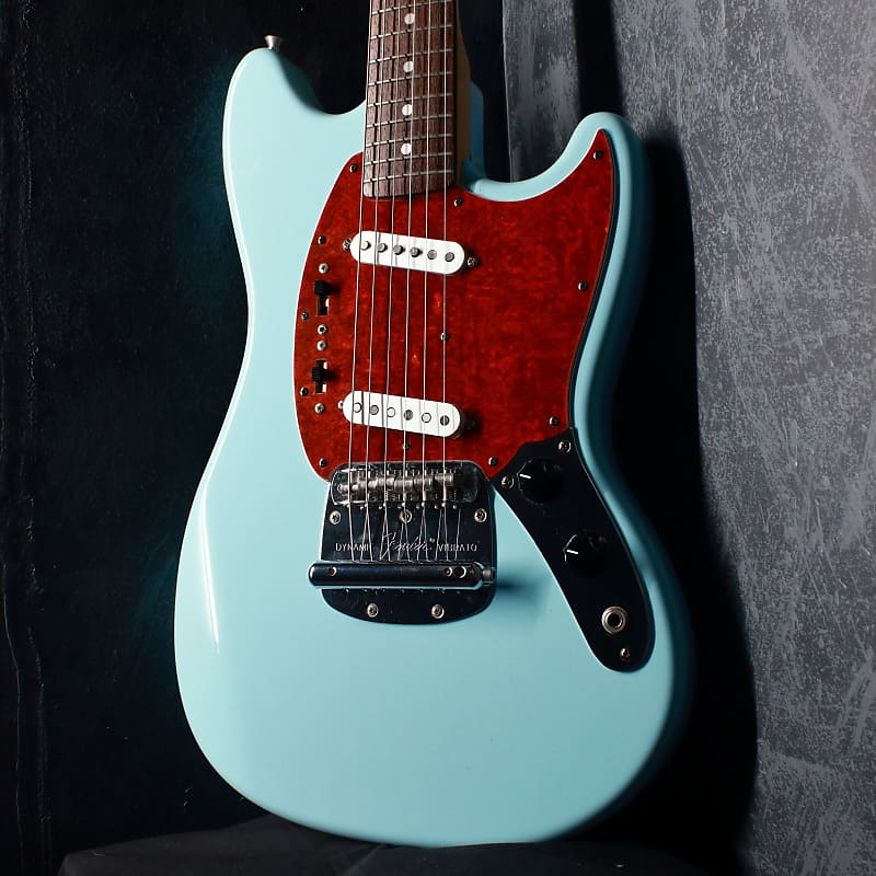 Fender Japan '69 Mustang MG69 Sonic Blue 2010 | Reverb