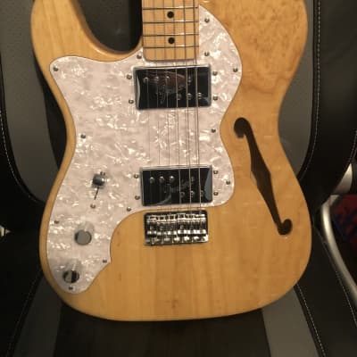 Left handed Fender Telecaster Thinline | Reverb