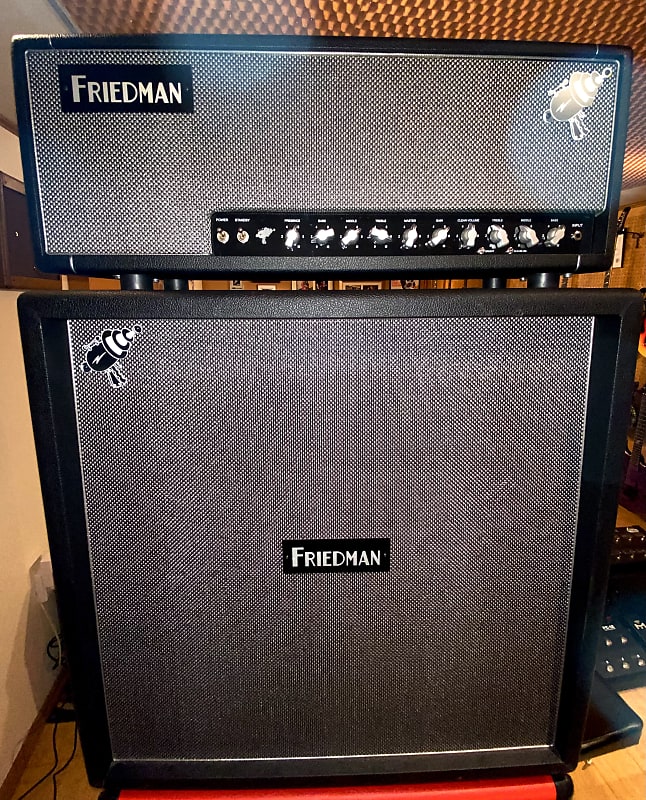 Friedman SS-100 half stack 2014 Black | Reverb