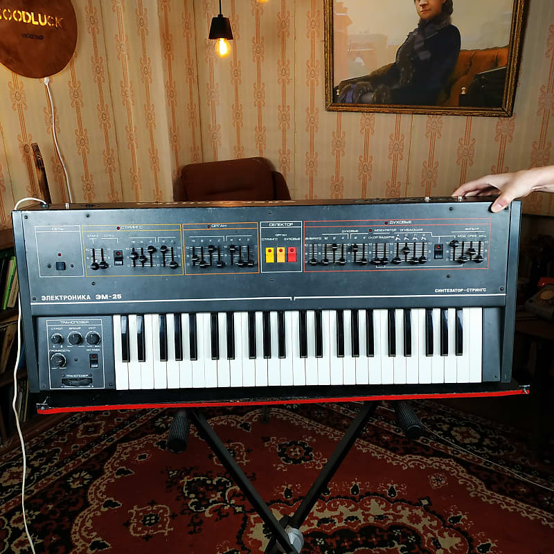 Elektronika EM 25 - vintage analog string synthesizer ussr | Reverb