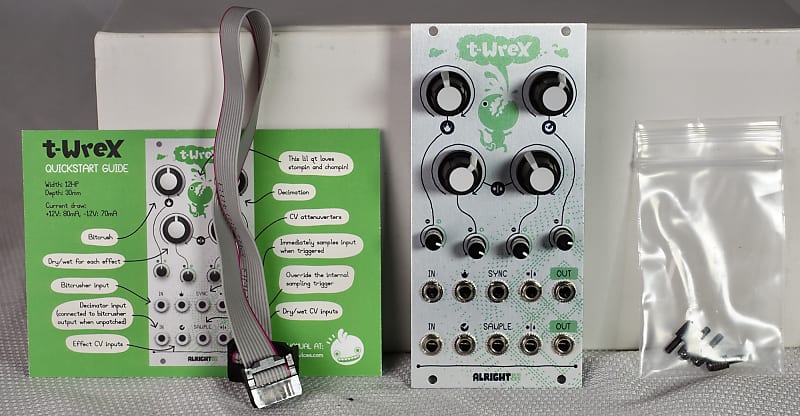 Alright Devices T-Wrex Bitcrusher + Decimator | Reverb