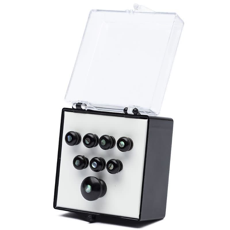 Martin Ebony Bridge & Endpins with Pearl Dot | Reverb