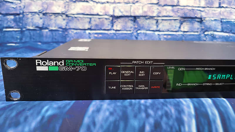 Roland GM-70 Midi Guitar Synth Driver (for GK-1 pickups) | Reverb