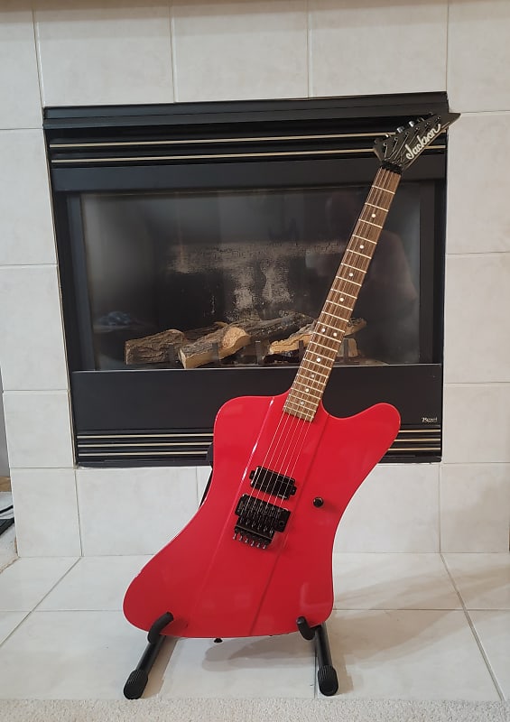 Jackson Firebird build - Ferrari Red | Reverb