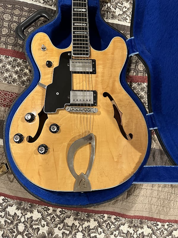 Lefty Guild Starfire 1979 - Transparent Finish | Reverb