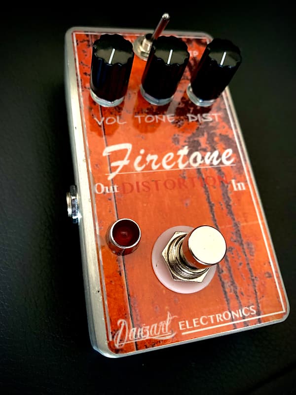 Danzart Electronics Firetone vintage Distortion 2021 Red | Reverb