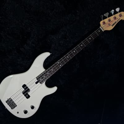 1992 Yamaha BB200 Broad Bass with upgraded pickup - White | Reverb
