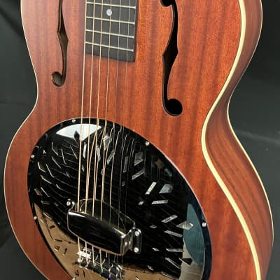 Recording King RR-41-BR Rattlesnake Small Body Resonator | Reverb