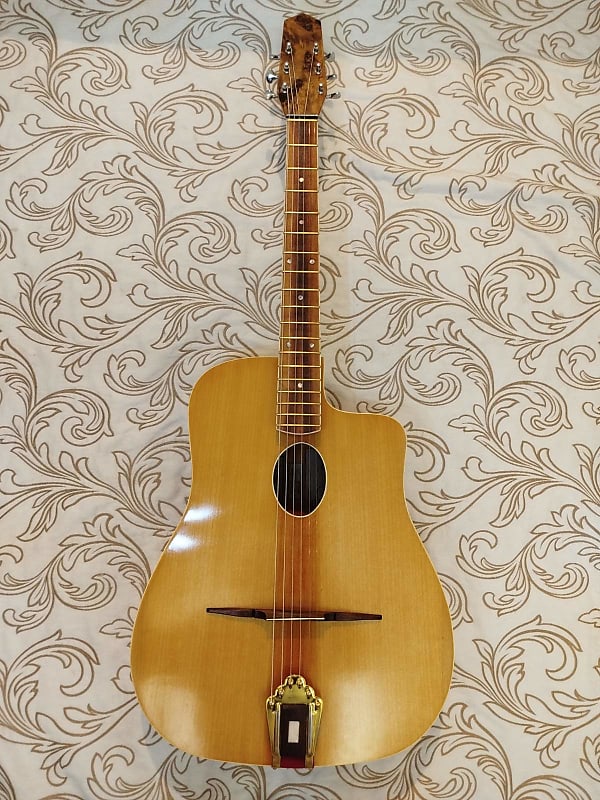 Jazz Manouche Vintage Guitar France 6 String Extra Rare | Reverb UK