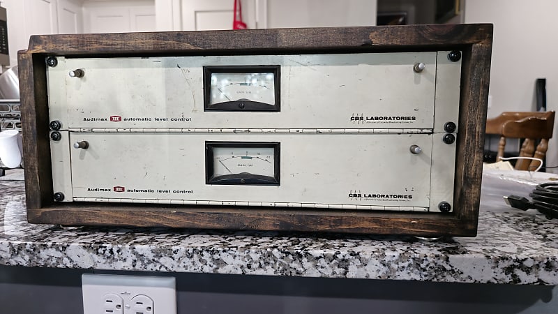 (Pair) CBS Laboratories Audimax III Automatic Level Control - | Reverb