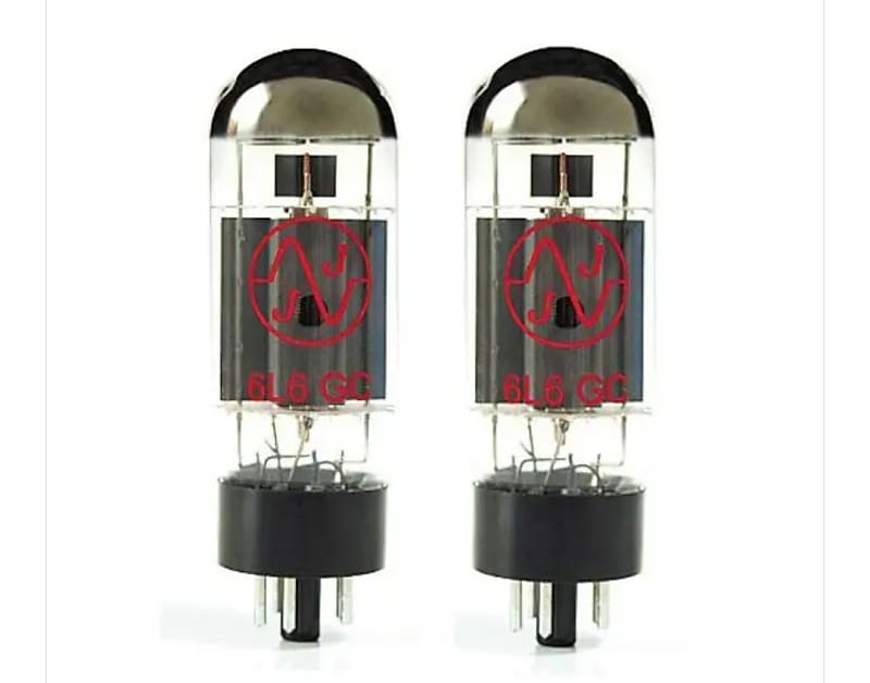 JJ TUBES 6L6 GC POWER TUBES Amp Amplifier (MATCHED PAIR) | Reverb